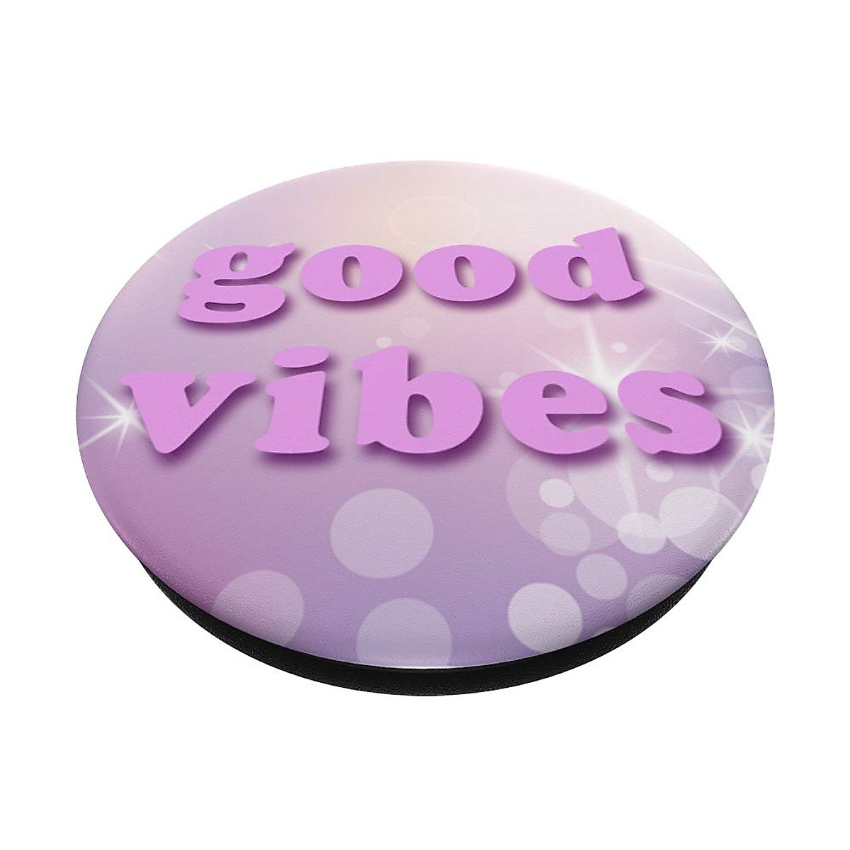 Good Vibes Pop Phone Grip For Smartphones & Tablets PopSockets PopGrip: Swappable Grip for Phones & Tablets