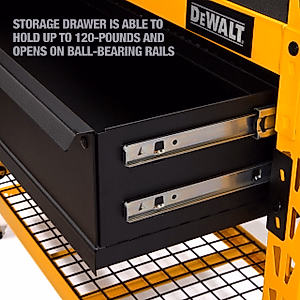 DEWALT 2-Shelf Industrial 4- Carbon Steel Foot Storage Rack Work Station Kit (DXST3000WB)