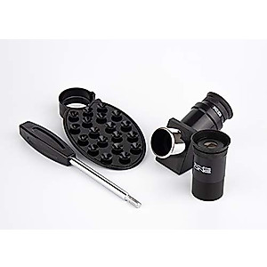 Explore One CF400SP Astronomy and Terrestrial Telescope with 20x to 67x Magnification - 70mm Aperture - 400mm Focal Length - Smartphone Adapter - Easy-to-Use Beginner Telescope for Kids and Adults