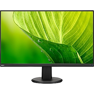 NEC 22" Narrow Bezel Desktop Monitor w/IPS Panel, Integrated Speakers and LED Backlighting, Black