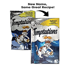 Temptations Hairball Control, Chicken (Pack of 3)