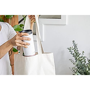 Ello Miri Vacuum Insulated Stainless Steel Travel Coffee Mug - Travel Tea Mug, 16 oz, Speckle Rosegold