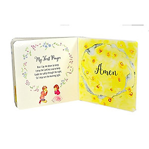 Tickle & Main Baby Praying Musical Lamb and Prayer Book Gift Set in Keepsake Box, Baptism Gifts for Girls & Boys