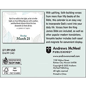 Bible Verse-a-Day 2023 Mini Day-to-Day Calendar