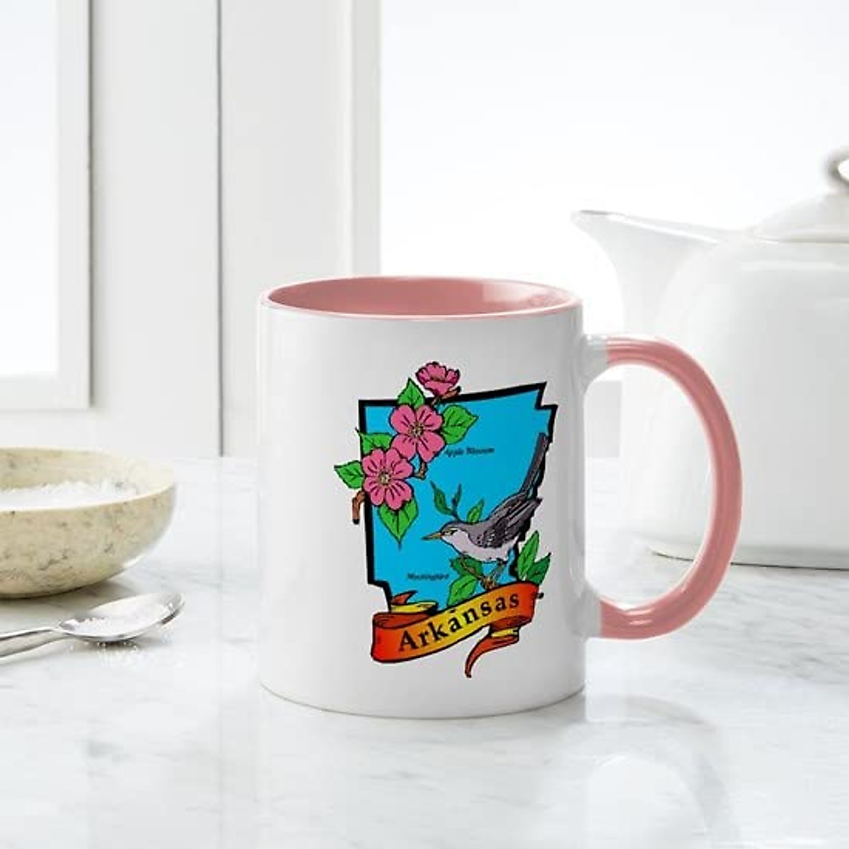 CafePress Arkansas Mug Ceramic Coffee Mug, Tea Cup 11 oz