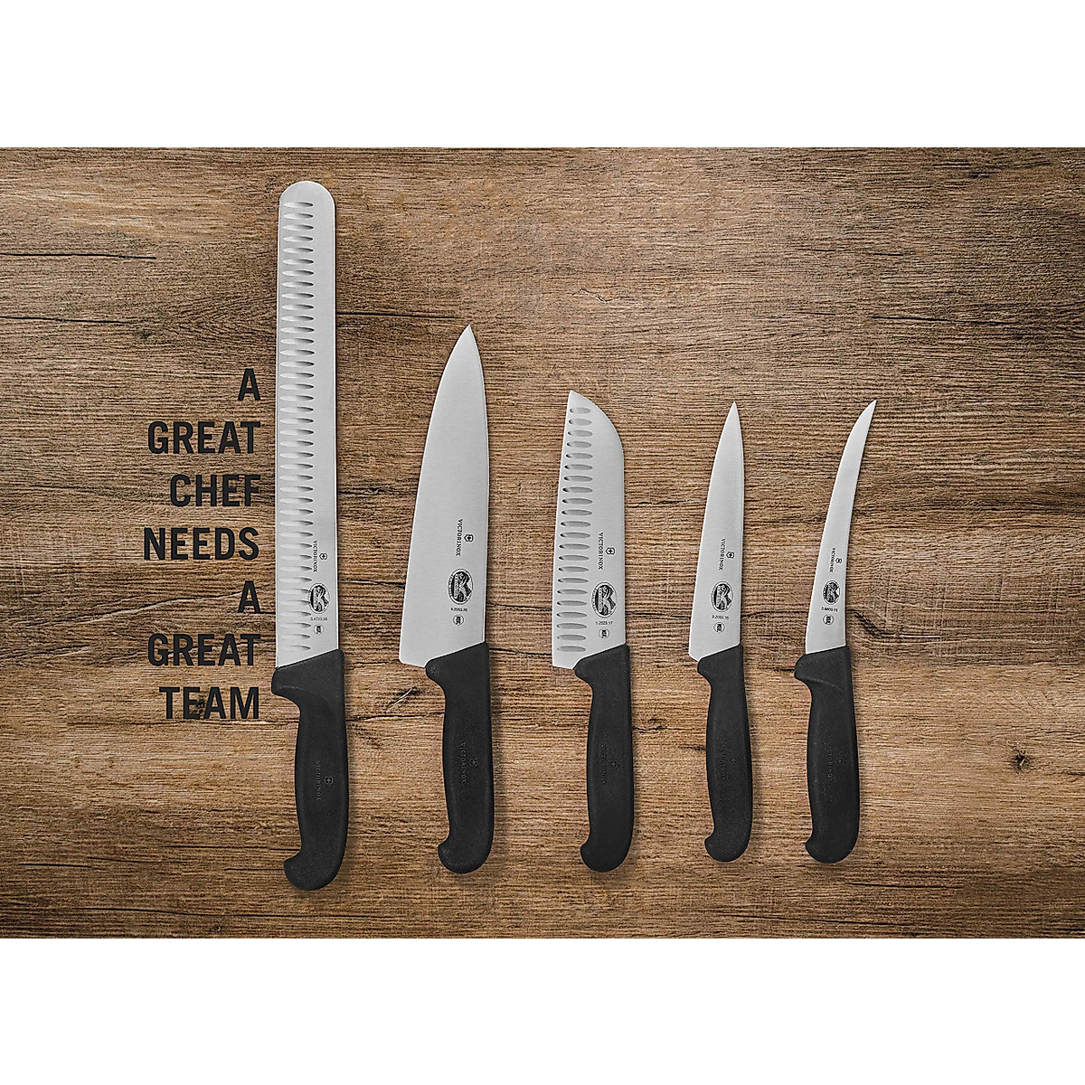 Victorinox Swiss Army Cutlery Fibrox Pro Curved Boning Knife, Semi-Stiff Blade, 6-Inch