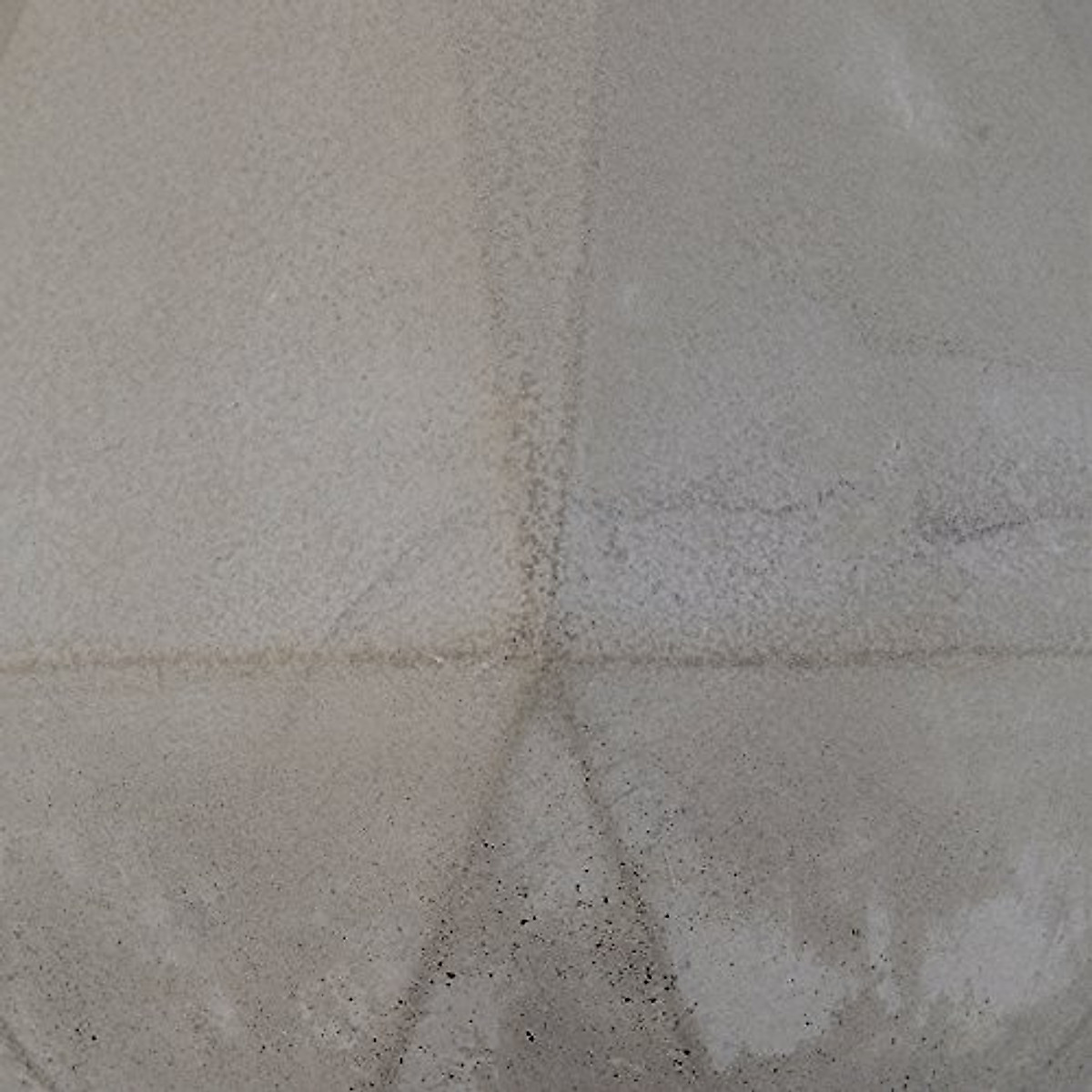 Amazon Brand - Rivet Mid Century Modern Diamond Cut Concrete Bedside Table Desk Lamp With Light Bulb, 20 Inches, Polished Nickel