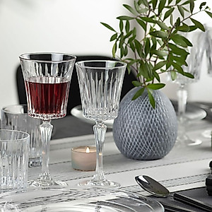 HISTORY COMPANY Il Ristorante Toscano “City of Crystal” Wine Glass 2-Piece Set, Crafted in the Tuscany Region of Italy (Gift Box Collection)