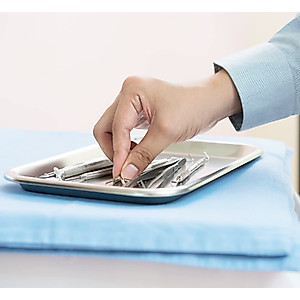 Utopia Care Professional Dental Tartar Scraper Tool - Dental Pick, Double Ended Tartar Remover for Teeth, Plaque Remover, Tooth Scraper (6.5 Inch, Silver, 1)