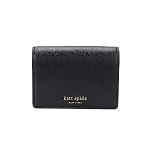 Kate Spade Ladies Black Leather Sylvia Mini Key Ring Wallet