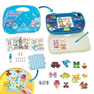 Aquabeads Beginners Carry Case, Complete Arts & Crafts Bead Kit for Children - Over 900 Beads