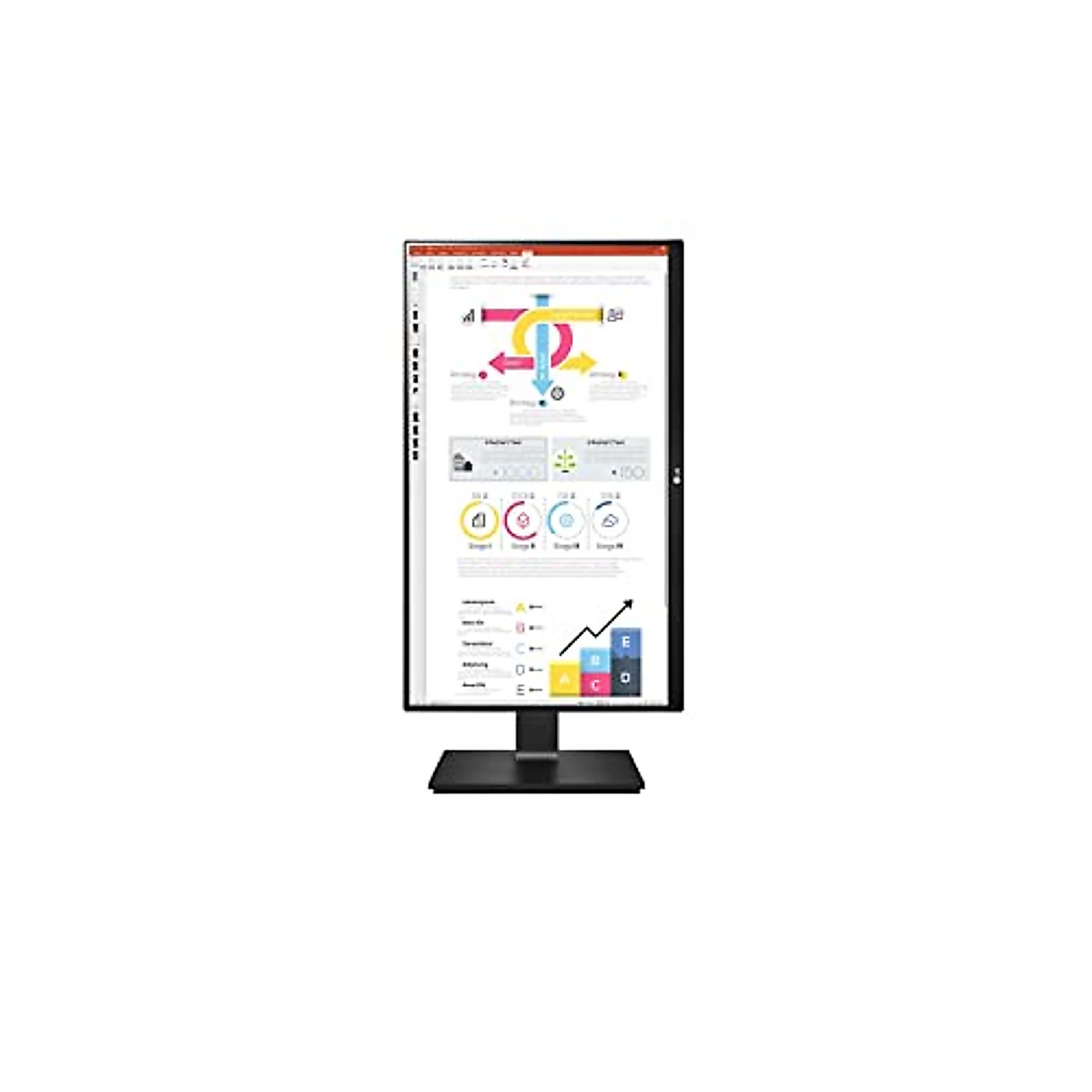 LG 23.8” 24BP75Q-B IPS QHD Monitor with HDR10, USB Type-C™ Port, AMD FreeSync™, Reader Mode, & Flicker Safe, Black