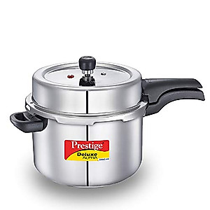 Prestige PRASV8 Pressure Cooker, 8 Liter, Silver