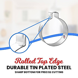 Foose Ornament Bobber Cookie Cutter 3 Inch –Tin Plated Steel Cookie Cutters – Ornament Bobber Cookie Mold