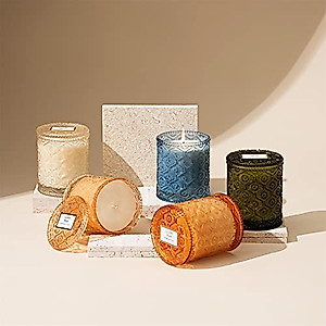 LA JOLIE MUSE Lemon Candle, Scented Candles Gifts for Women, Citrus Mint Candles for Home Scented, Spring Candle, 55 Hours Long Burning