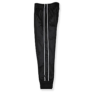 Cheetah Boys Tricot 2-Piece Track Suit Set - Jacket and Pants, Concrete/Black, 14/16