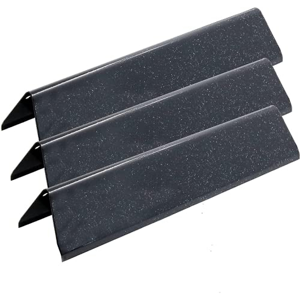 Hisencn 7635 15.3 inch Flavor Bars Porcelain-Enameled Flavorizer Bars, Heat Plate Replacement for Weber Spirit I & II 200 Series, Spirit E210, S210, E220, S220 with Front Control Knobs