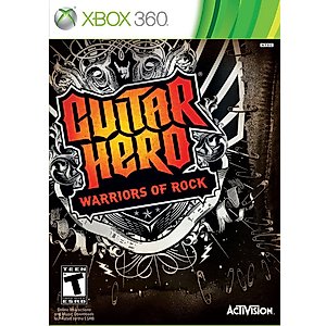 Guitar Hero: Warriors of Rock Stand-Alone Software - Xbox 360 (Renewed)