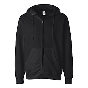 Independent Trading Co. Mens Midweight Full-Zip Hooded Sweatshirt SS4500Z RoyalS