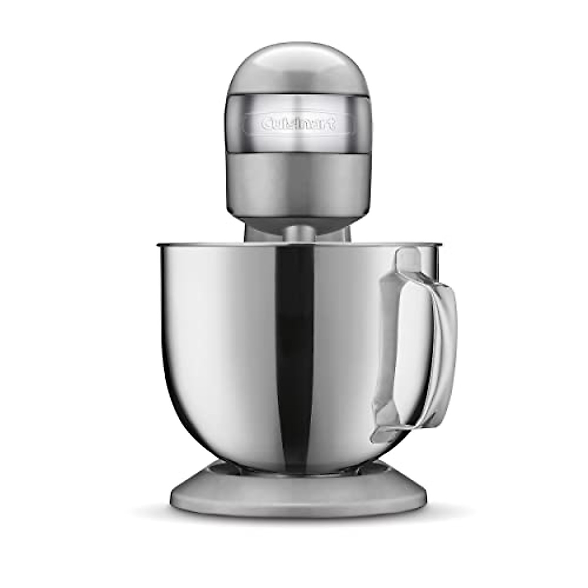 Cuisinart SMD-50BC Precision Pro 5.5-Quart Digital Stand Mixer With 12-Speeds, 3 Preprogrammed Food Prep Settings, Mixing Bowl, Whisk, Flat Mixing Paddle, Dough Hook, And Splash Guard, Silver Lining