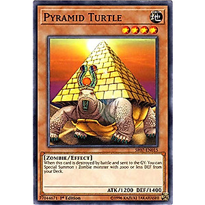 Yu-Gi-Oh! - Pyramid Turtle - SR07-EN015 - Common - 1st Edition - Structure Deck: Zombie Horde