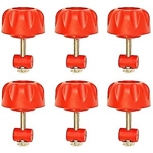 TopDogSellers 6X CFS Lock Nut Clamp Lid Fastener for Odyssea CFS 700 1000 1200 Hagen Fluval FX5 FX6 6 Pack