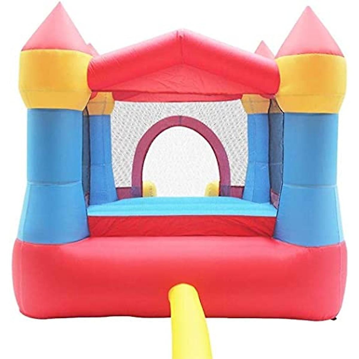 Inflatable Castle for Children, Trampoline Home Small Inflatable Slide Parent-Children s Playground Kindergarten Indoor and Outdoor Toy Playground Colors 265 190 170cm