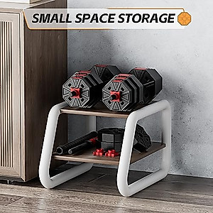 BIERDORF Professional Grade Adjustable Weights Dumbbells Set of 2 Weight Set for Home Gym 3 In 1 Used as Barbell, Dumbbell, Push up Bars 40LB Free Weights Dumbbells Set for Women and Men