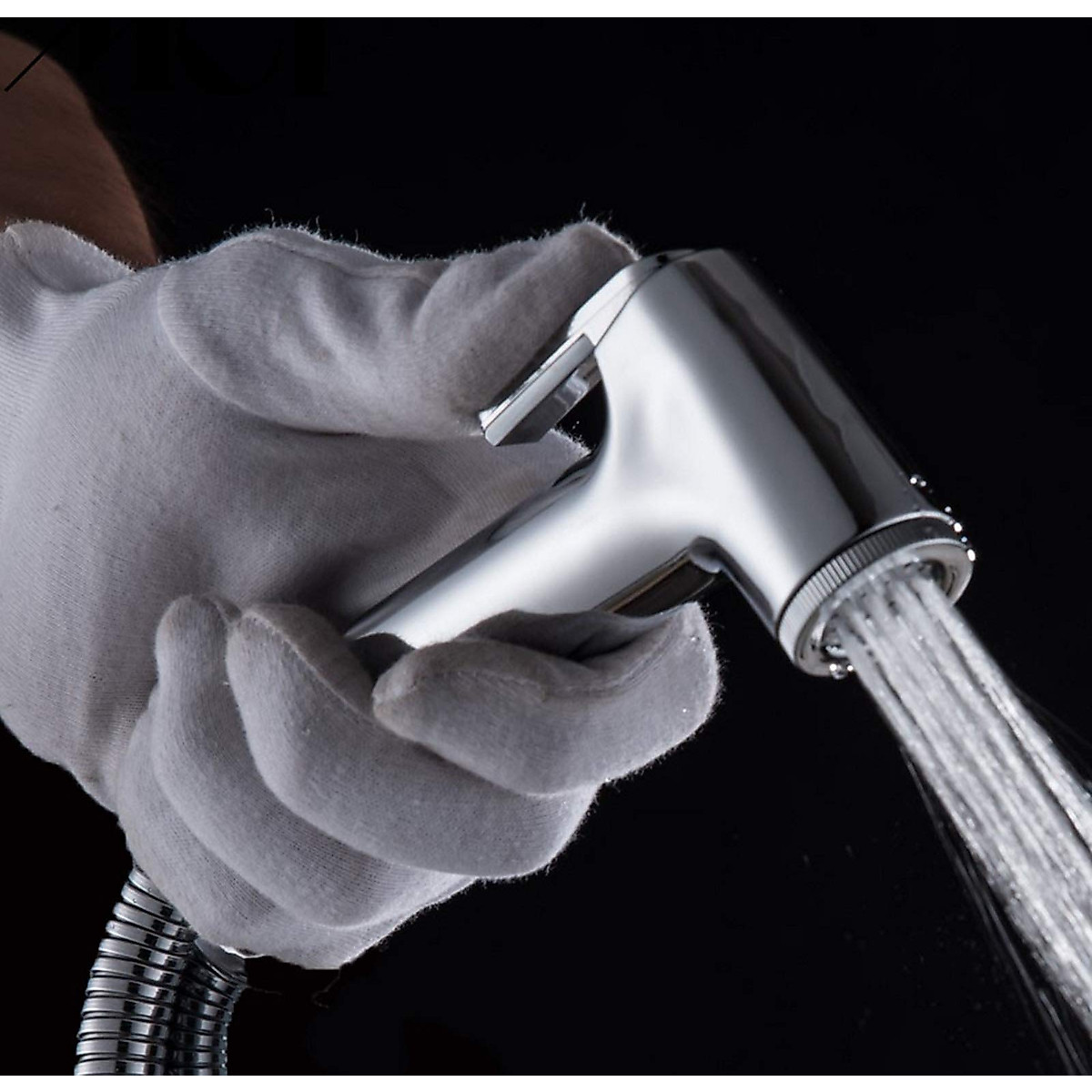 Handheld Bidet Sprayer Kit for Toilet,Full Pressure Leakproof Bathroom Jet Kits Spray Attachment with Hose,for Feminine Wash, Baby Cloth Diaper Washer Pet, Bathroom Toilet