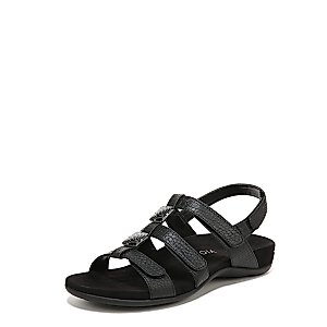 Vionic AMBER0029.5M Amber Black Crocodile 9.5 M