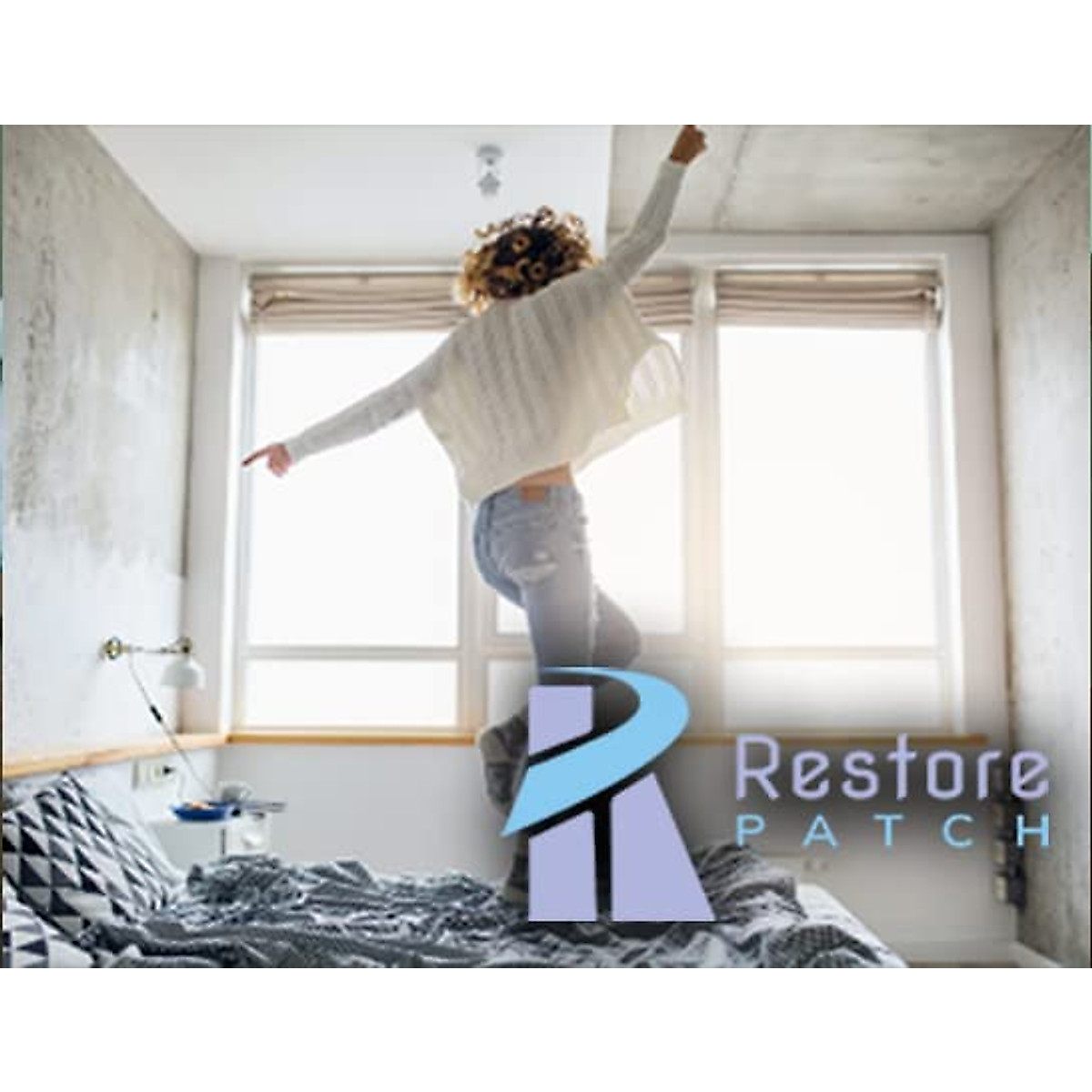 Restore Patch Relaxing Patches - 10 Day Supply Stress Relief Topical - Hypoallergenic, Chemical-Free Calming Bio-Frequency Patches - All Natural Relaxation for The Whole Body (4 Patches)