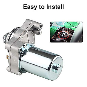 WATERWICH Starter Compatible with Tao Tao 125cc 110cc-50cc ATV Coolster Motor Coolster Four 4 Wheeler Chinese Pit Dirt Bike 4 Wheelers Go Karts Dune Buggy Sandrail Quad SSR Roketa