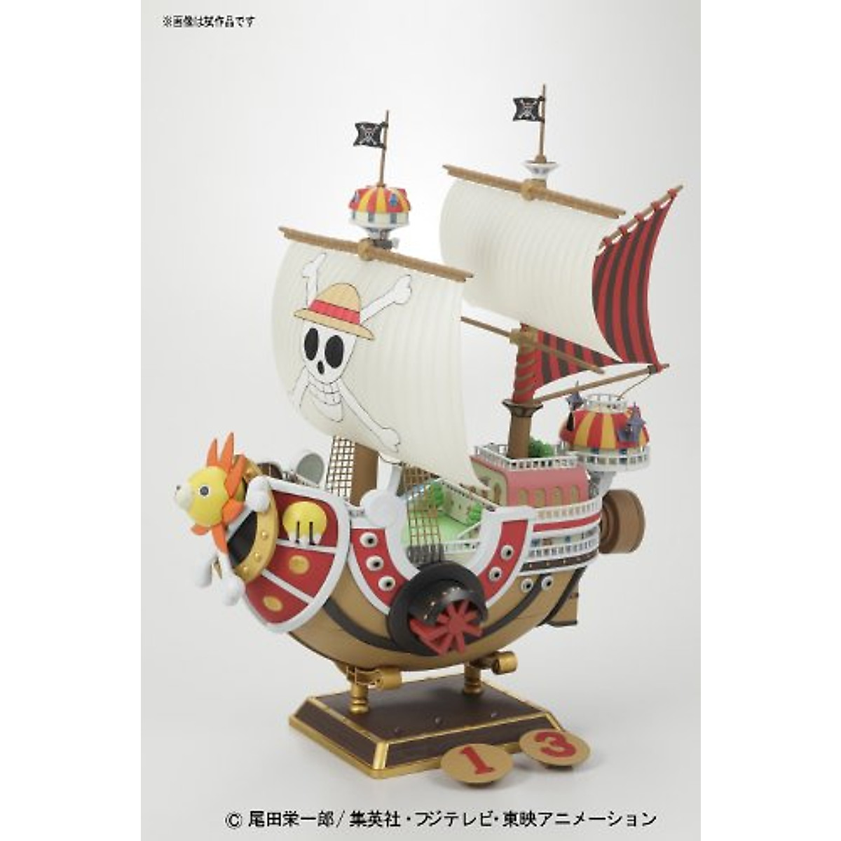 Bandai Hobby Thousand Sunny Model Ship Action Figure