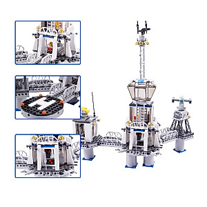 DAHONPA City Police Island Prison Station Building Blocks Sets(1016 PCS),City Police Helicopter,City Police Boat Building Kits,Toys Gifts for Kid and Adult