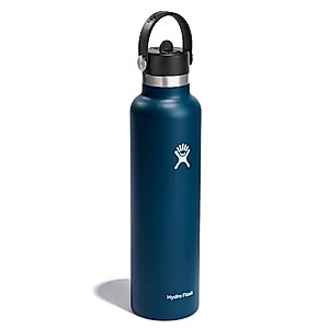 Hydro Flask Standard Flex Straw Cap Indigo 24 Oz