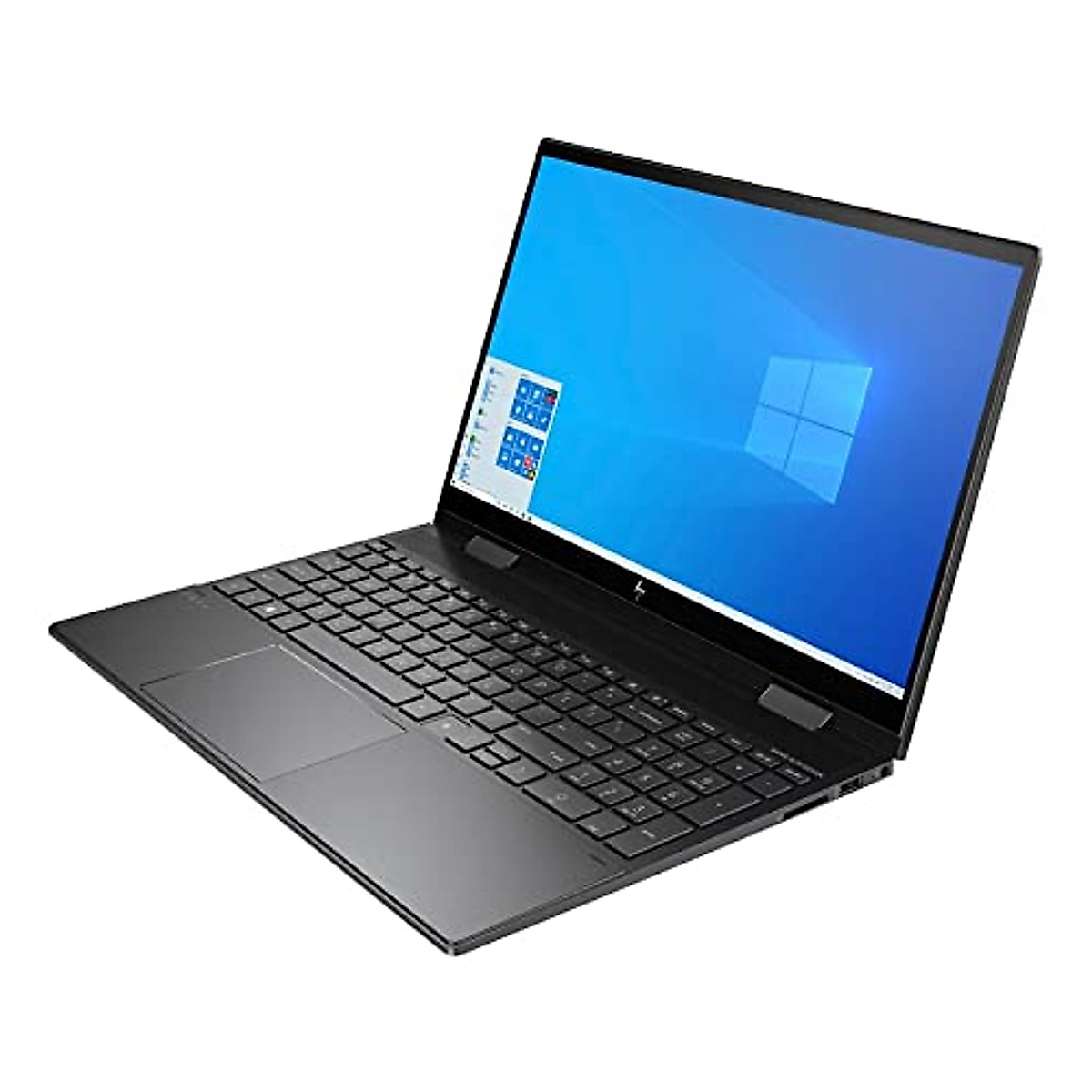 HP Envy x360 15-ee1083cl 15.6" Touchscreen Convertible 2 in 1 Notebook, AMD Ryzen 7 5700U, 12GB DDR4 SDRAM, 512GB SSD, AMD Radeon Graphics, Windows 10 Home, Nightfall Black Aluminum (369S8UA#ABA)