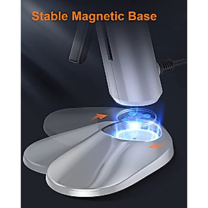 akolik 50W Mini Hot Glue Gun, Anti-Drip Fast Preheating Mini Glue Gun Kit with 30 PCS Glue Sticks for DIY, Arts & Craft, Home Repairs, and Decorations 50W