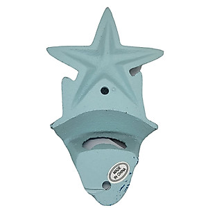 Cast Iron Wall Mounted Starfish Bottle Opener by GSM