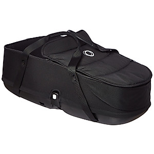 Bugaboo Bee 6 Bassinet Complete Newborn Stroller Accessory - Easily Connect to Bee 6 Stroller - Black