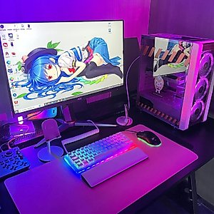 MAGIC-REFINER MK21 60% Mechanical Keyboard,Hot Swappable Outemu Red Switch,19 RGB Backlit Wired Compact Gaming Keyboard with Pudding Keycaps,Driver/Software Supports for PC Xbox one PS4 PS5