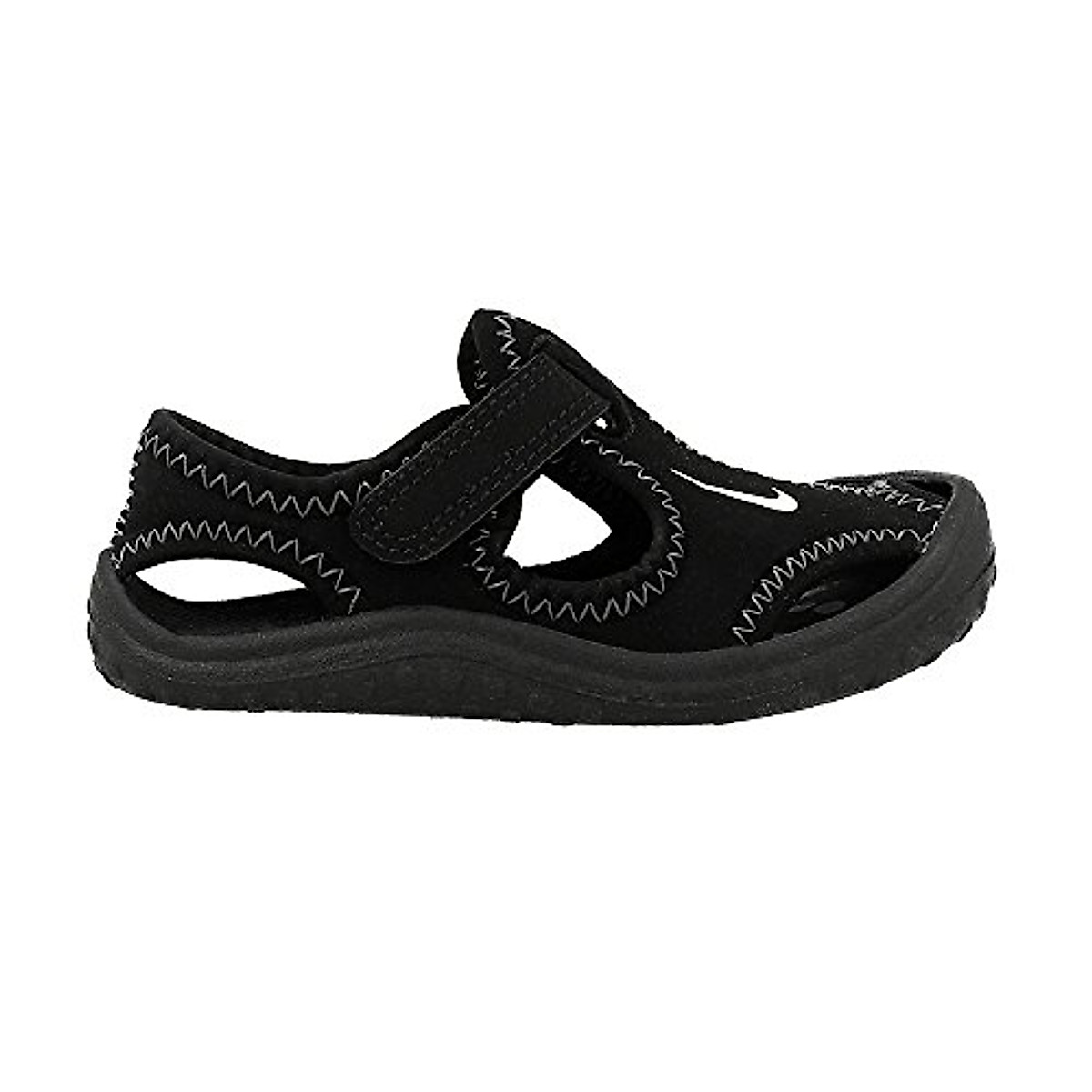 Nike Kids Sunray Protect Infant/Toddler Black/White Boy's Shoes