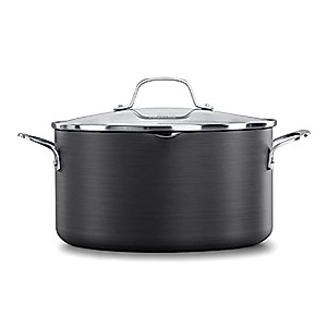 Calphalon Classic Hard-Anodized Nonstick Cookware, 7-Quart Dutch Oven with Lid
