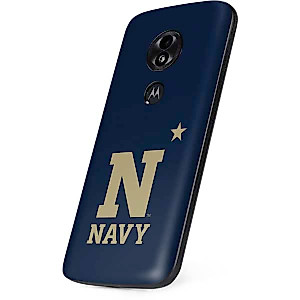 Skinit Decal Phone Skin Compatible with Moto E5 Play - Officially Licensed College United States Naval Academy Design