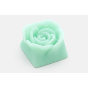 Capsmiths Rose Artisan Keycap for MX Mechanical Gaming Keyboards (Black)