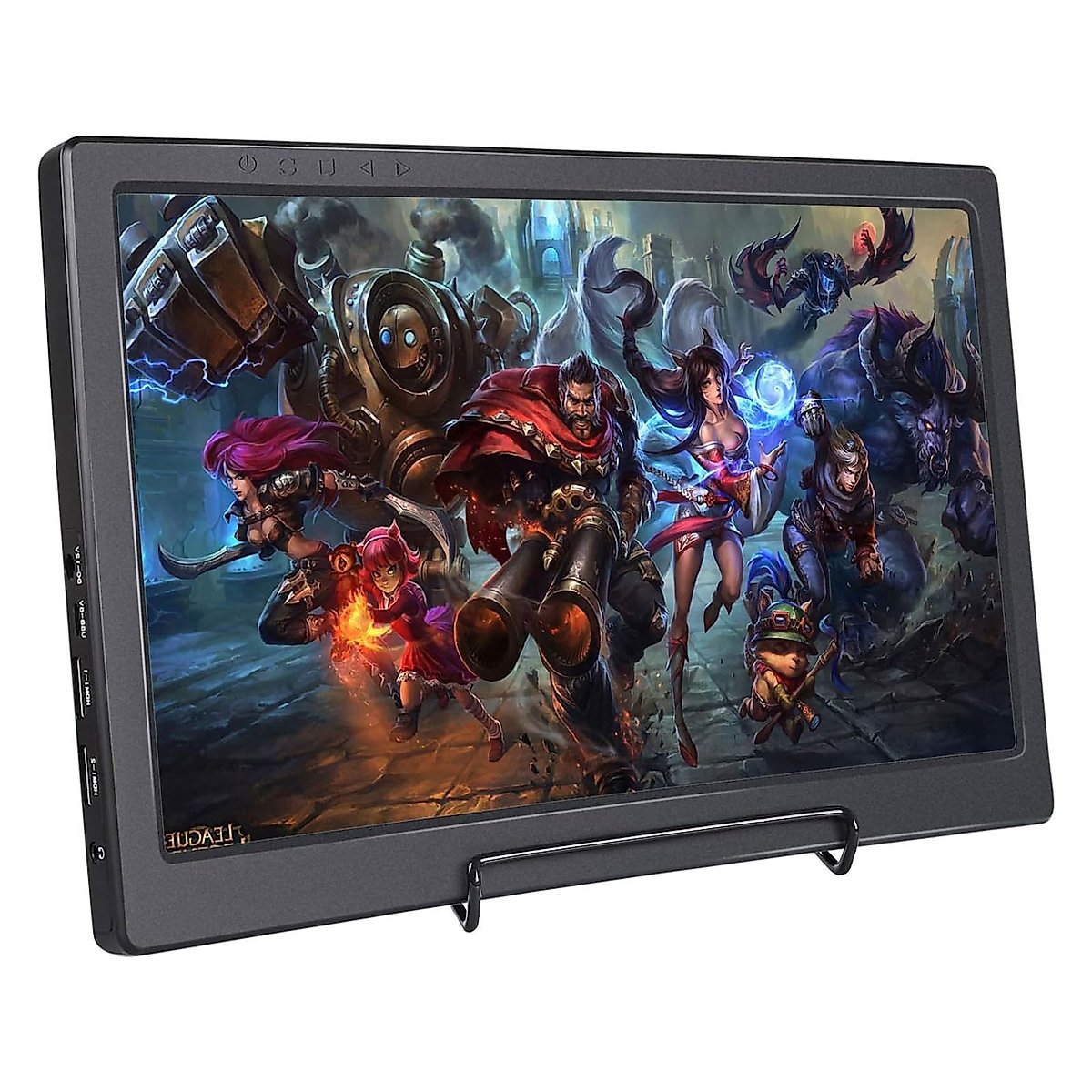 SunFounder 13.3 Inch Display IPS Portable Screen for Raspberry Pi, 2 HDMI Monitor 1920x1080 Gaming Monitor for Ps4 Raspberry Pi WiiU Xbox 360 Windows 7/8/10