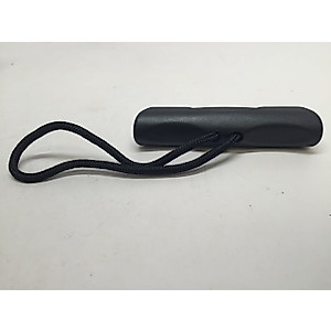 MARINE BOAT CANOE PAIR of DURABLE BLACK PP TOGGLE KAYAK CARRYING HANDLE W CORD