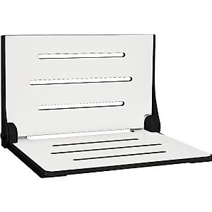 Seachrome SHAF-185155-PWS-S-MB Shower Bench Seat, White