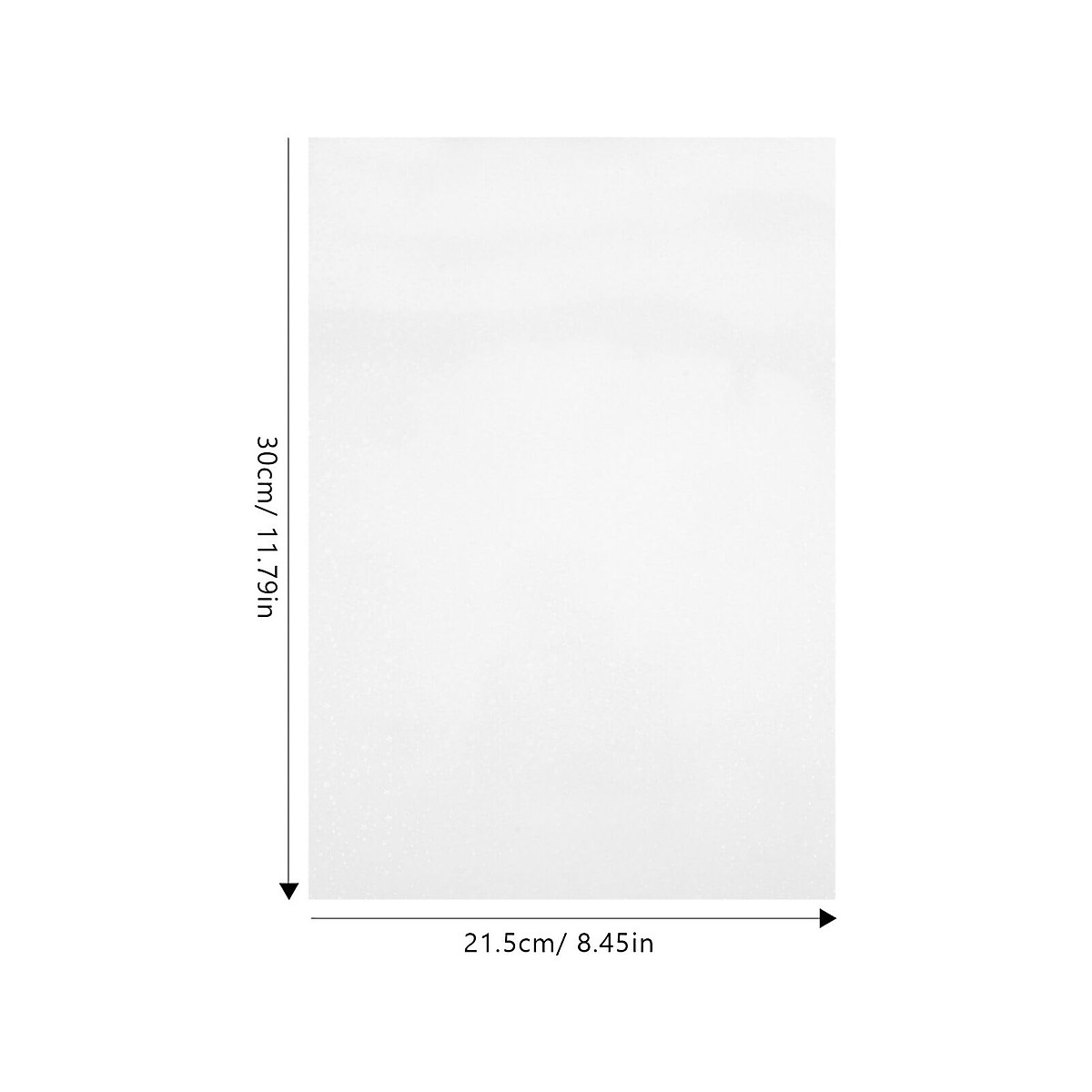 20 Sheets Sheet Paper Film Label Printer Paper Cold Laminating Film Printable Sticker Paper Sticker Printer Paper Matte Sticker Paper for Printer Paper Stickers Shiny Sticker Paper