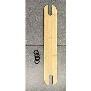 High Chair Footrest Compatible with IKEA Antilop - 100 Percent Natural Bamboo, K-2