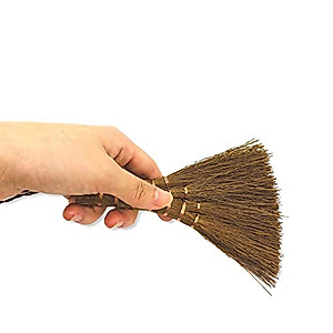 KAKURI Bonsai Broom Brush Large 6.3" Professional Gentle Big Broom, Japanese Bonsai Tool